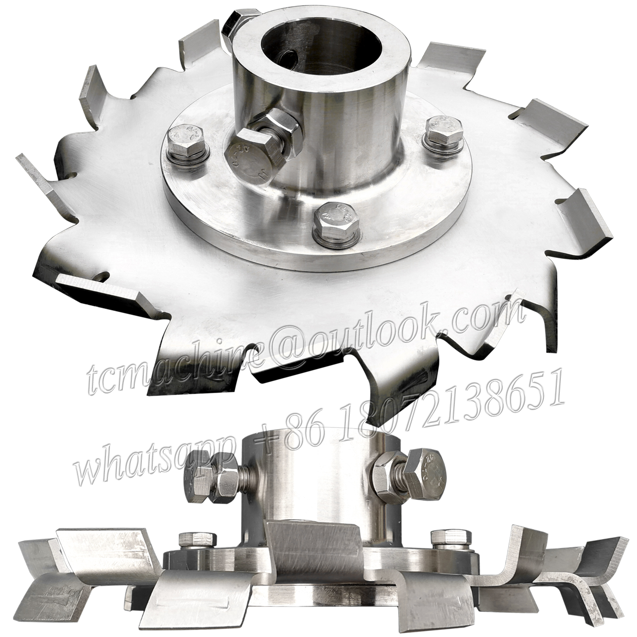 High Shear Dispersor Stainless Steel Cowles Disc Sawblade Mixer ...